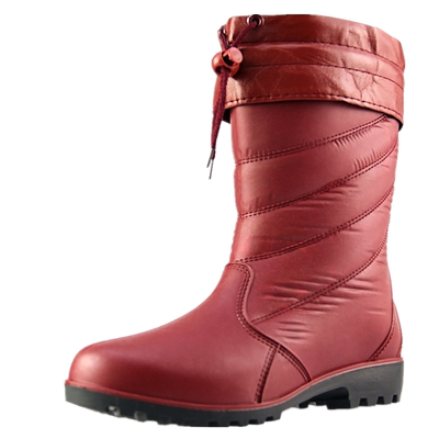 防水可拆卸加棉雨鞋胶鞋冬季中帮