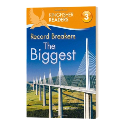 英文原版 Kingfisher Readers L3 Record Breakers-The Biggest 翠鸟分级读物系列L3 英文版 进口英语原版书籍