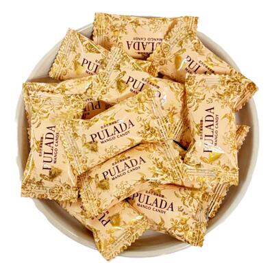 英国朴拉达芒果味软糖散装结婚庆喜糖厂家直销喜庆糖果休闲小零食