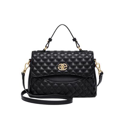 Cnoles蔻一小香风菱格包包女2025新款单肩斜挎包手提包高级感包包