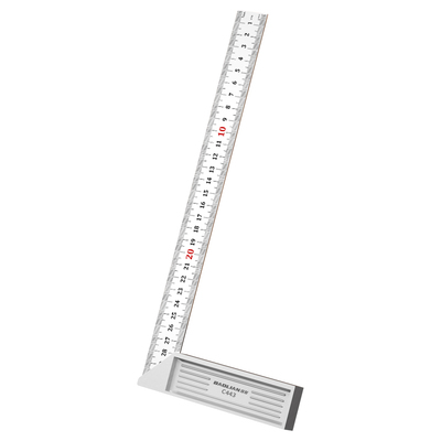 保联不锈钢拐尺三角尺超硬测量尺