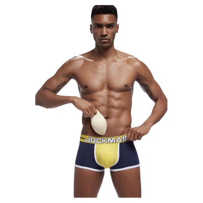 罩杯翘臀假屁股海绵垫男士内裤