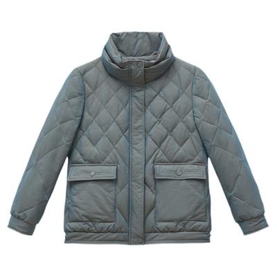 羽绒服妙采外套妈妈款时尚