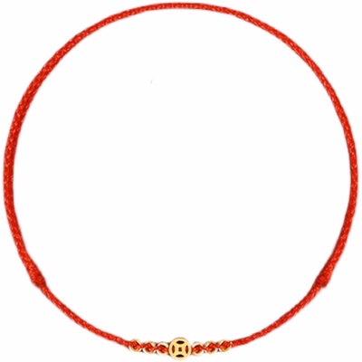 普陀山马年红绳手链招财编织手绳