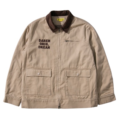 秋冬翻领轻薄底特律夹克