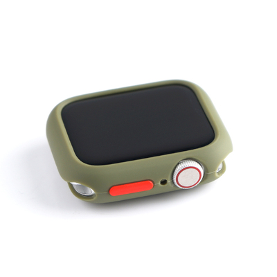 适用iwatch撞色多彩保护壳