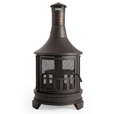 烤火炉庭院取暖炉民宿篝火