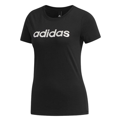 Adidas/阿迪达斯正品女子当季新款GFX T LINEAR圆领短T恤 DY8697