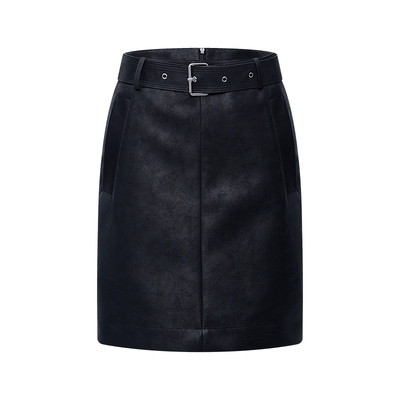 LILY通勤复古时髦通勤直筒半身裙