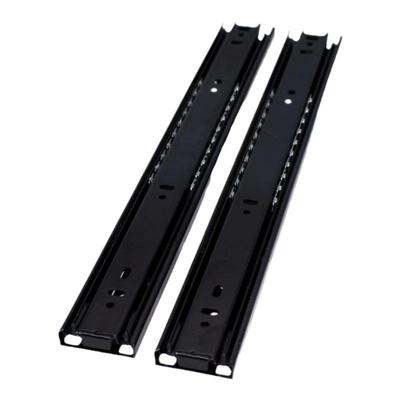 抽屉三节轨道衣橱柜滑道托架导轨