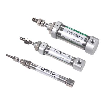 单作用CDJ2B/CJ2B不锈钢迷你气缸