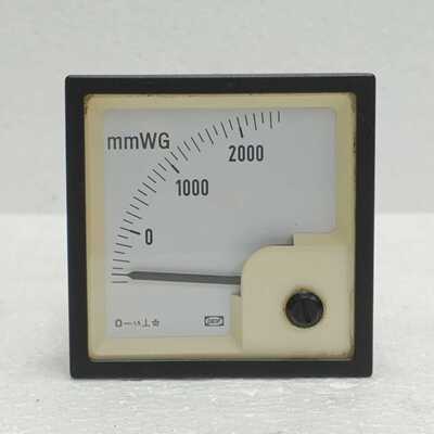 DEIF DQ72-X 4-20mA to 0-2000 mmWG Indicator 412274 10 Marine