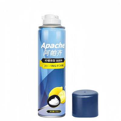Apache阿帕齐大瓶剃须泡沫状剃须刀软化胡须啫喱水须后膏刮胡泡沫
