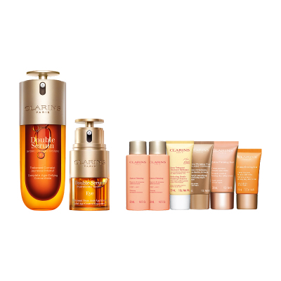 娇韵诗双萃精华眼霜紧致眼面套装