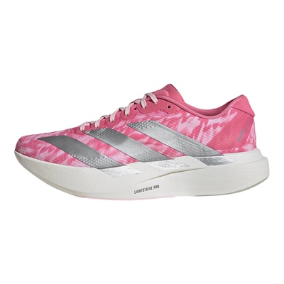 Adidas/阿迪达斯正品AdizeroEvoSL新款女经典粉银色跑步鞋KI6932