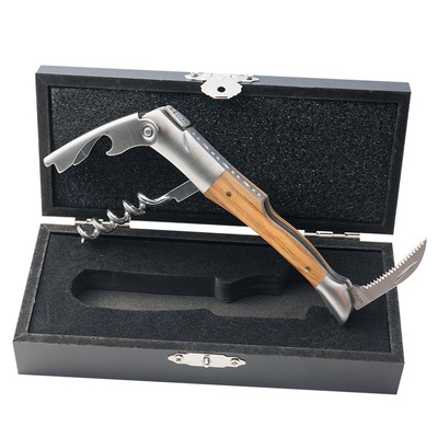 Laguiole酒刀橄榄木开瓶器正品