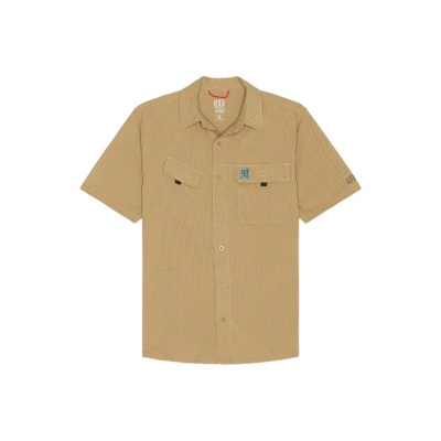 [冬季新品]TOPO DESIGNS RETRO 衬衫 棕黄色REVOLVE小众