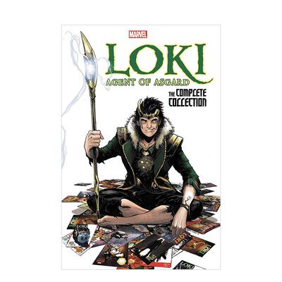 【预售】【Marvel】洛基仙宫特派员-完整合集英文影视进口原版书Loki: Agent of Asgard - The Complete CollectionAl Ewing