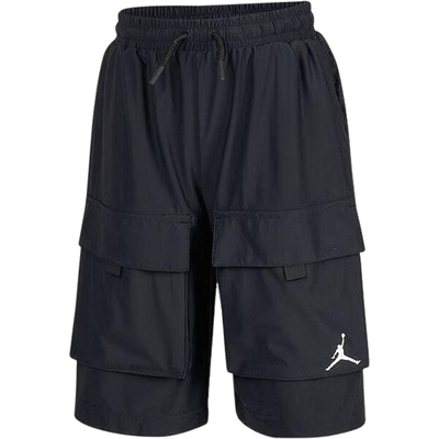 Nike/耐克正品JORDAN小童运动训练系带透气休闲短裤FQ0660-010