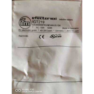 议价全新正品德国IFM易福门电感式接近开关IGT219