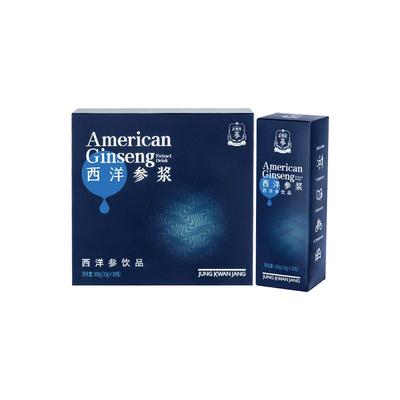 【西洋参】正官庄西洋参浓缩液提取浆饮品送人礼盒送礼品口服长辈