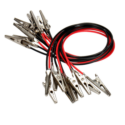 两头鳄鱼夹导线测试物理电学实验