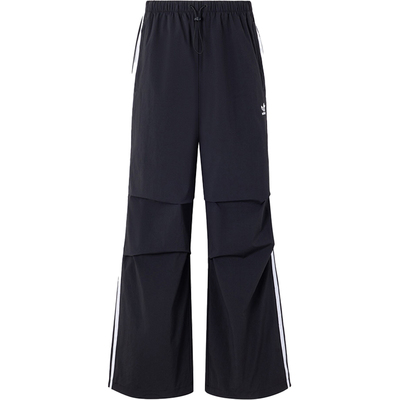 Adidas/阿迪达斯官方正品三叶草女士宽松梭织阔腿运动长裤KB9185