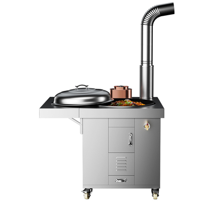 有甜高端实心加厚马蹄炉膛柴火灶