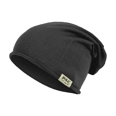 德国PAC Merin美利奴羊毛帽跑步秋冬户外保暖男女卷边冷帽堆堆帽