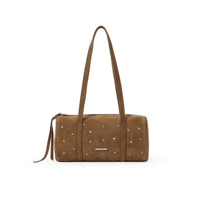 ANGELSKY秋冬新款腋下流苏麂皮包