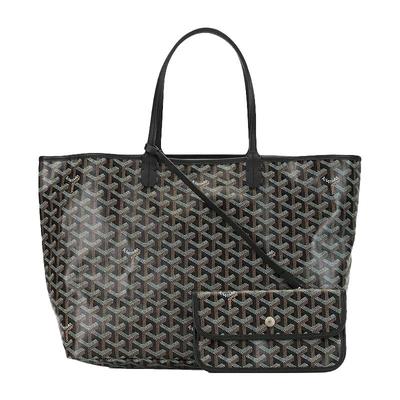 goyard高雅德风中号黑色单肩包