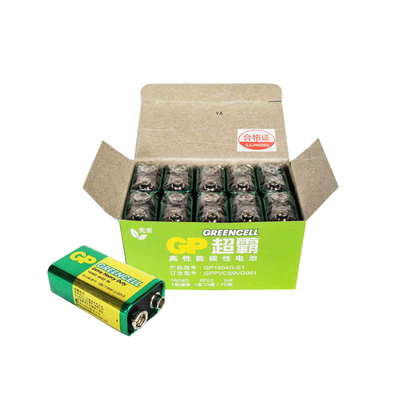 超霸烟感器万用表9v碳性电池