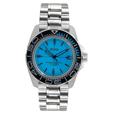 俄罗斯军表男全夜光表盘游泳潜水自动机械200米防水陶瓷圈VOSTOK