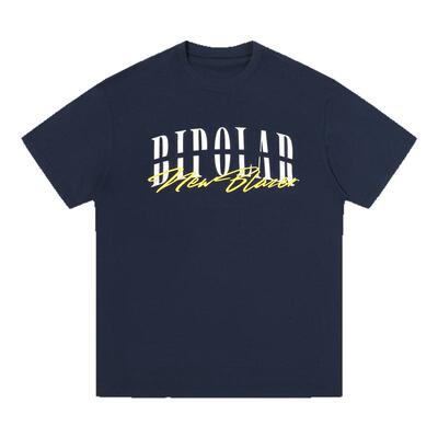 BIPOLAR硅胶立体绣短袖T恤