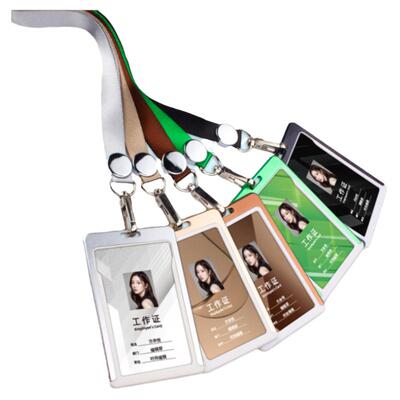 金属工牌卡套证件套胸卡定制制作