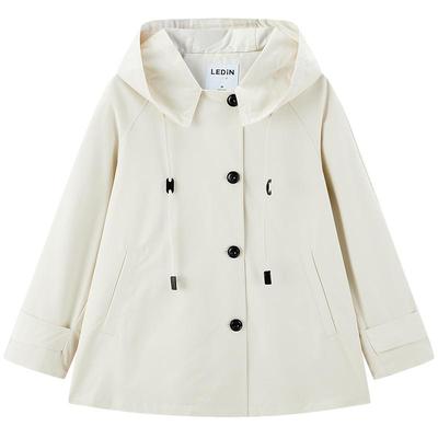 【商场同款】乐町2025春季新款松弛感阔版风衣C1BEF1405*