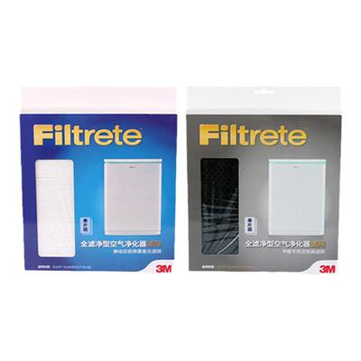3M全滤净型KJEA400\4106\4108空气净化器滤网静电活性炭替换滤芯