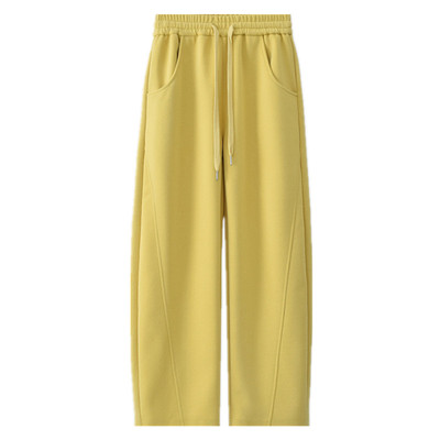 女秋冬卫裤2024新款运动裤洋气百搭香蕉裤高腰大码显瘦简约长裤