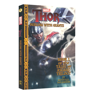 Marvel Thor Dueling With Giants 漫威雷神 与巨人决斗 章节小说 英语课外阅读读物 英文原版进口儿童图书