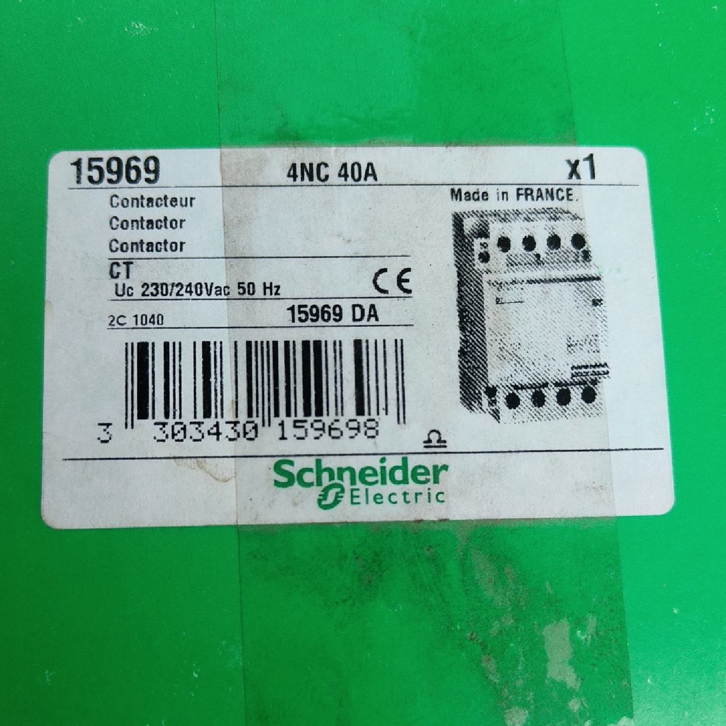 议价CT接触器15969 4NC 40A适用