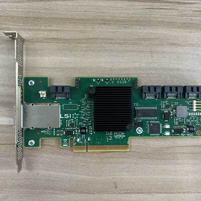 LSI SAS9212-4i4e通道卡， SAS2008芯片
