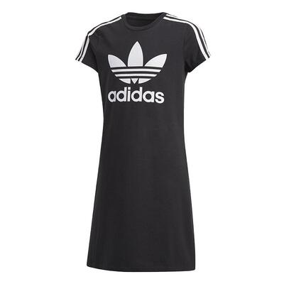 Adidas/阿迪达斯正品 三叶草新款大童短袖运动连衣裙FM5653