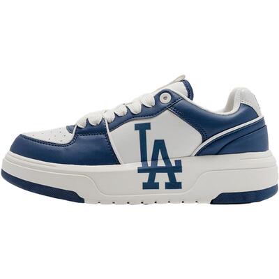 MLB板鞋男鞋2025秋季新款LA运动鞋时尚厚底休闲鞋女款低帮学长鞋