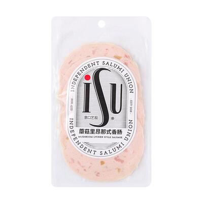 【专区109元任选4件】ISU意口艺脍蘑菇里昂那式香肠切片100g