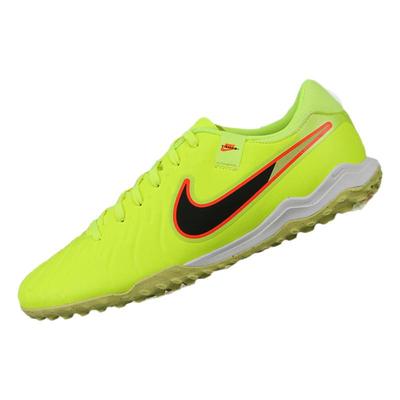 天朗足球耐克Tiempo传奇10TF中端碎钉人草成人足球鞋DV4342-701