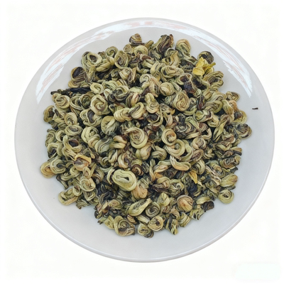 新茶茉莉花茶白玉螺王特种单芽嫩芽春茶浓香耐泡真实窨数