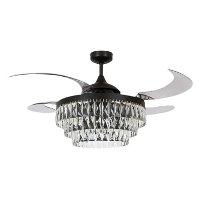 水晶吊扇灯FANAWAY隐形吊扇灯