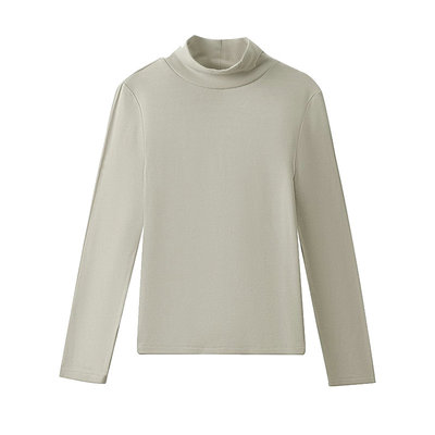 高领双面绒保暖韩版打底衫