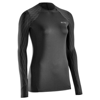 cep秋冬跑步速干衣女修身运动衣