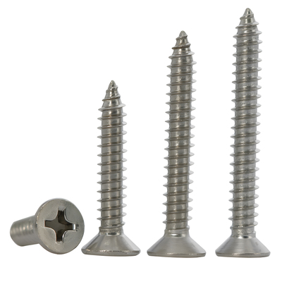 201不锈钢自攻螺丝沉头十字